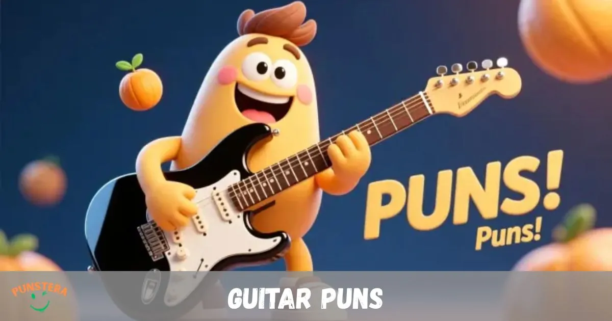 266+ Funny Guitar Puns: One-Liners That Hit All the Right Notes