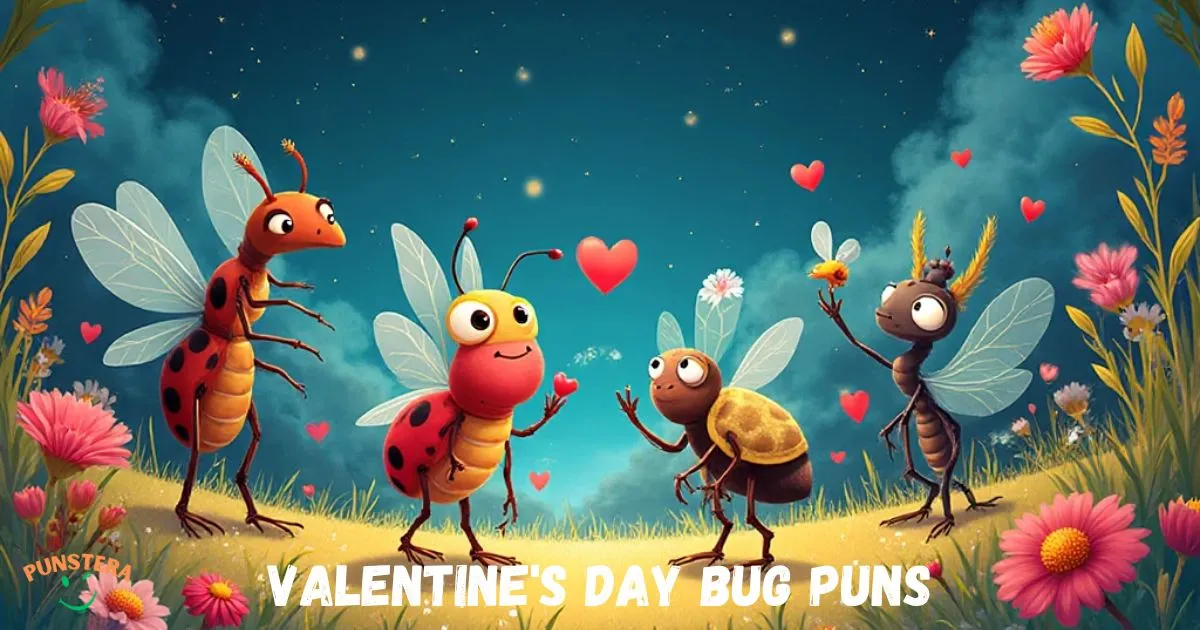 300+ Valentine's Day Bug Puns: Creepy-Cute Love Laughs 2026